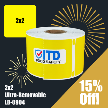 2x2 Labels Ingredient, nutritional labels, food containers