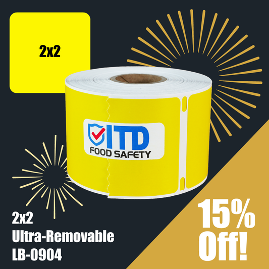 2x2 Labels Ingredient, nutritional labels, food containers