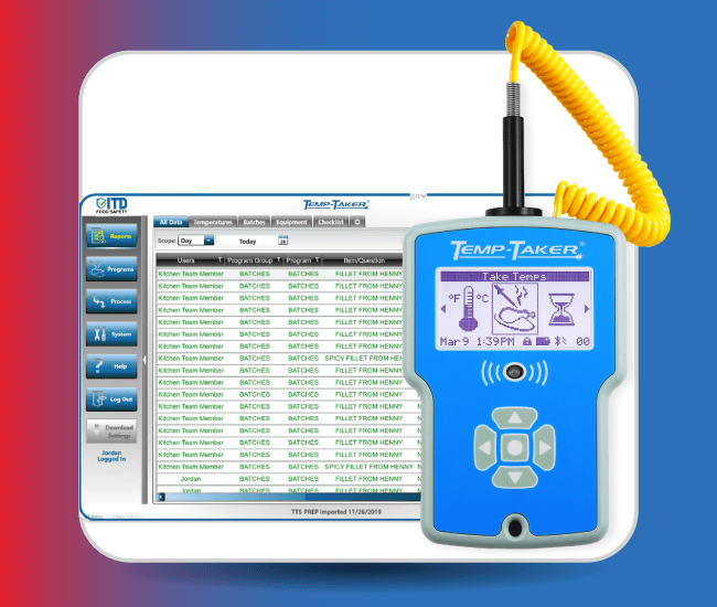 Temp-Taker | Food Safety Temperature Monitoring